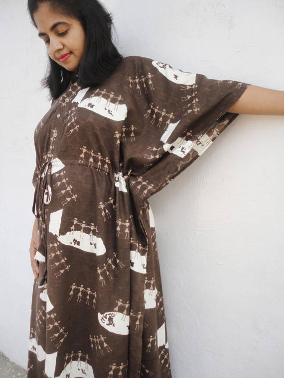 Hospital Gown Maternity Robe for Hospital Maternity Cotton | Etsy