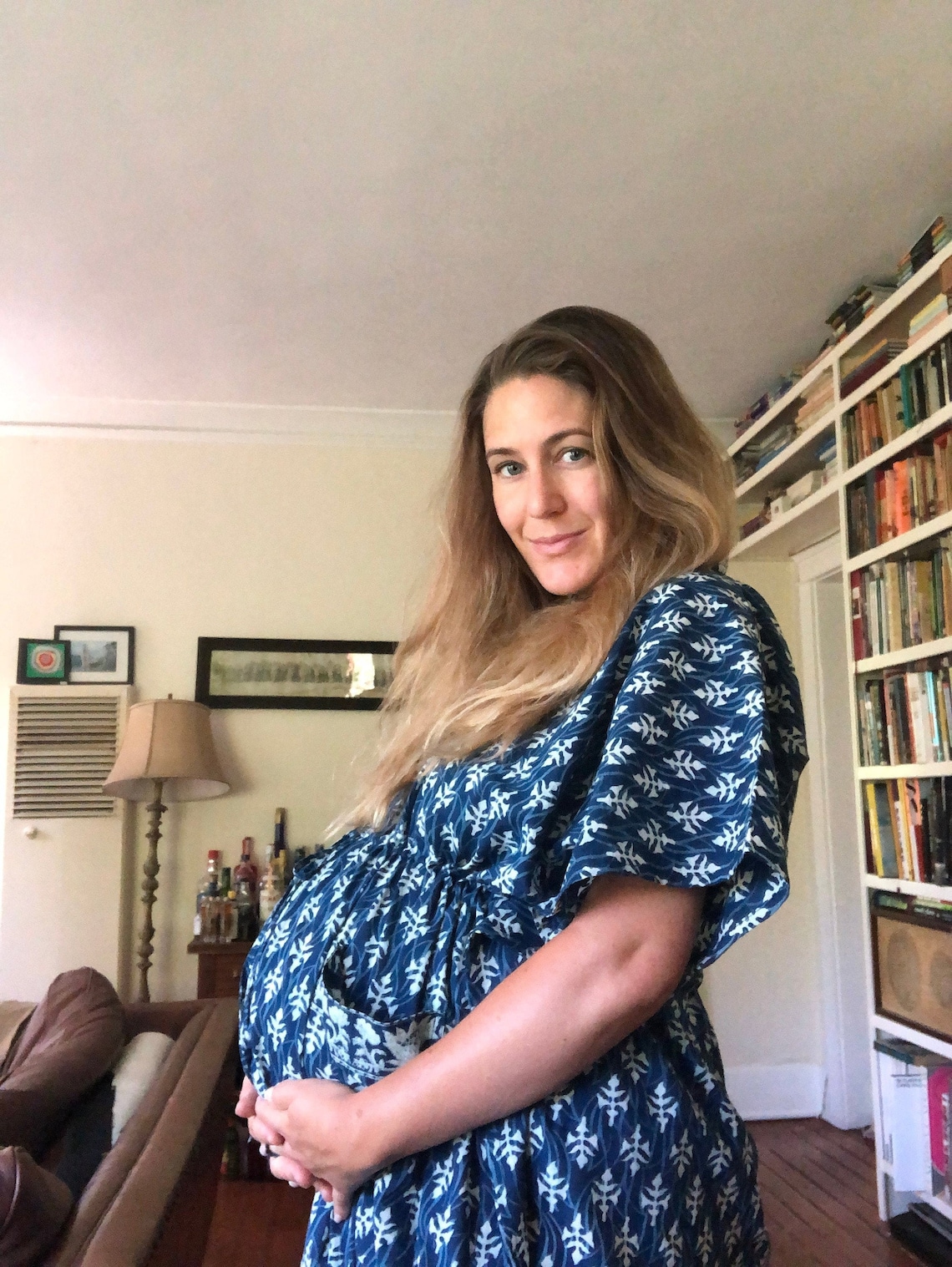 Maternity Hospital Gown Maternity Robe Nursing Gown Labor - Etsy