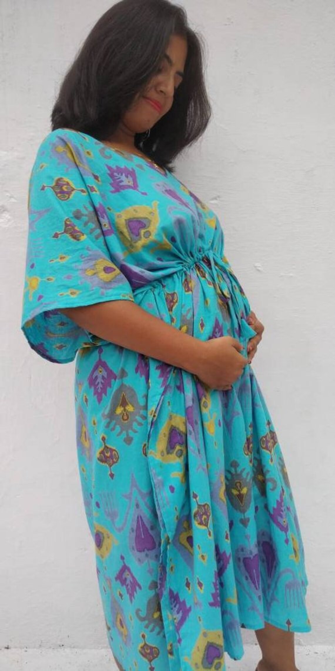 Hospital Gown Maxi Dress Labor and Delivery Gown Maternity | Etsy