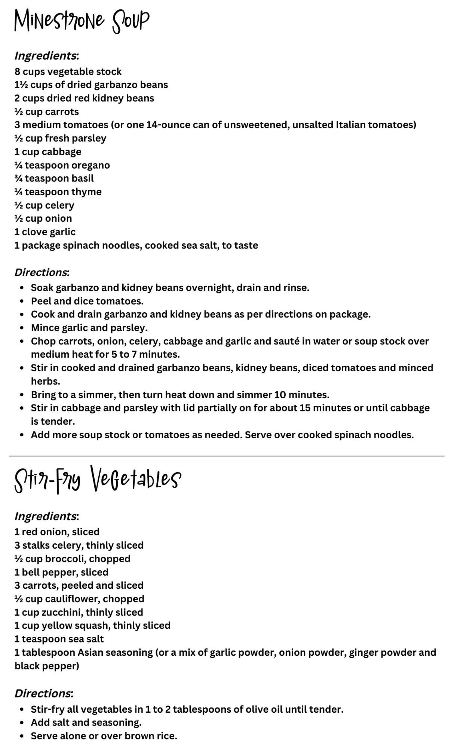 Daniel Fasting Diet Food List & Guide Pdf Files - Etsy