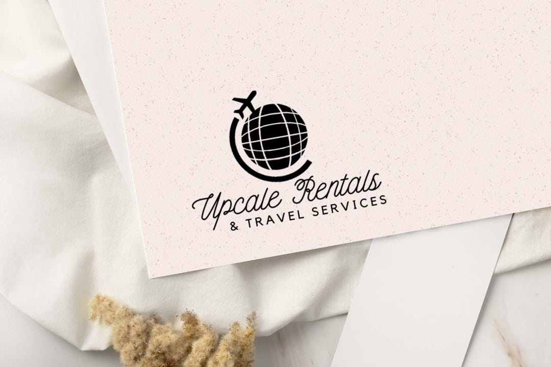 Premade Travel Logo Design Template, Editable in Canva, Template ...