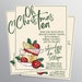 Christmas Tea Party Flyer Template - Tea Party - Editable in Canva ...