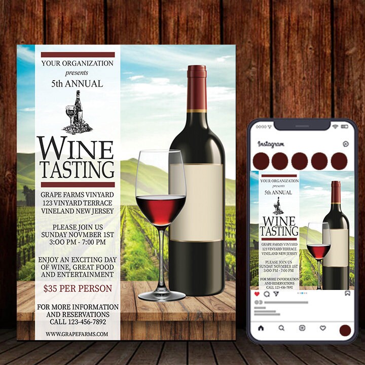 Plantilla De Cata De Vinos Editable En Word Plantillas Para