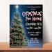Holiday Tree Lighting Flyer Template Editable in Photoshop Christmas ...