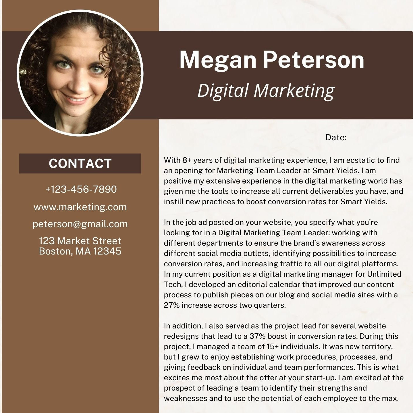 Creative Marketing Resume Template Editable Canva Template - Etsy