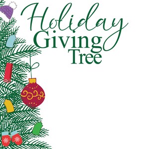 Giving Tree Flyer Template- Editable in Photoshop - Holiday Fundraiser ...