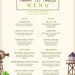Farm to Table Menu and Instagram Post Template, Editable Photoshop ...