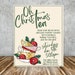 Christmas Tea Party Flyer Template - Tea Party - Editable in Canva ...