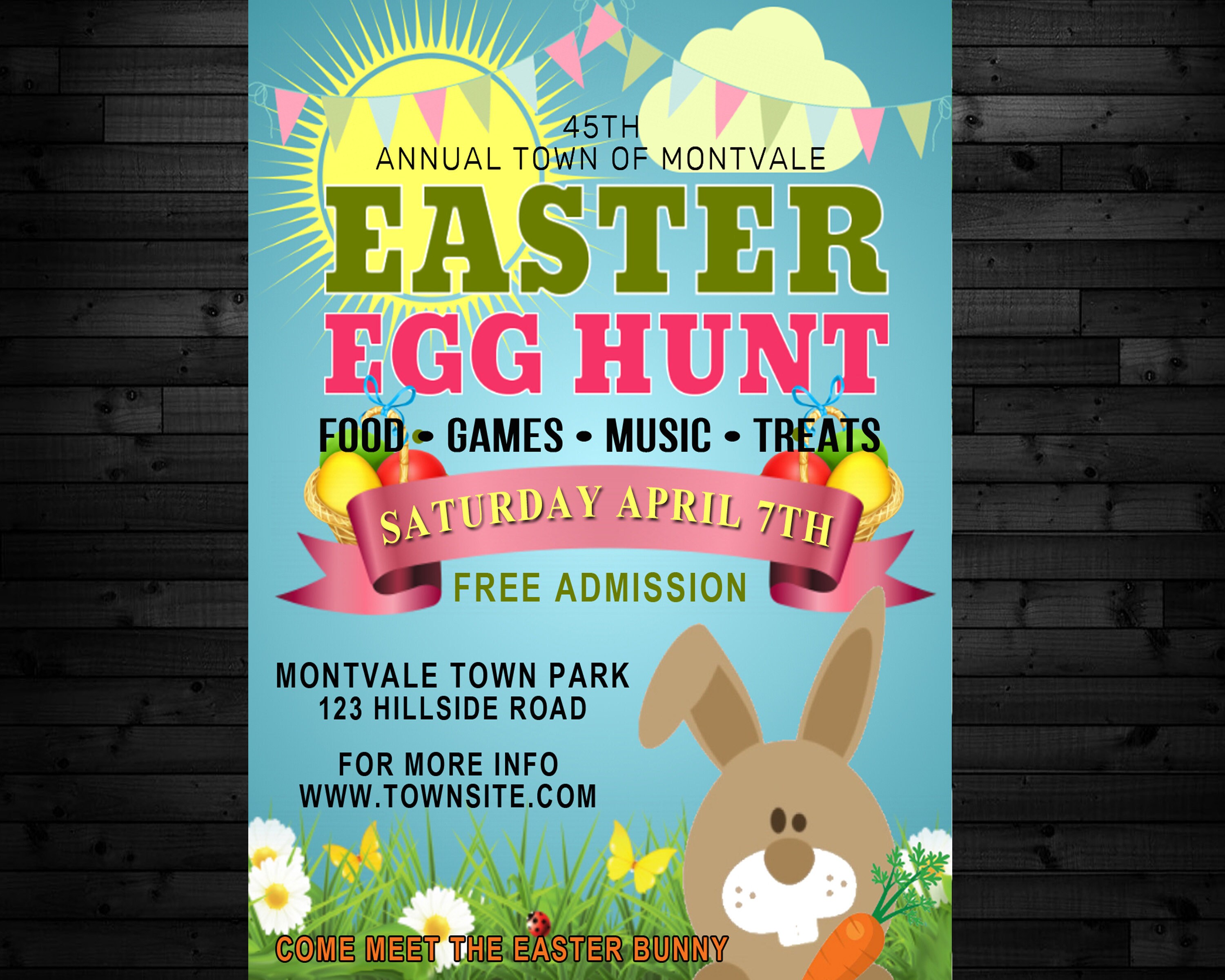 3 version 3 PSD Files and 2 jpeg files Photoshop template Easter Bunny ...