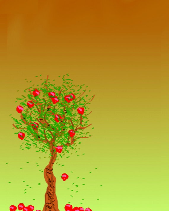 Home & Living Poster EDITABLE Event Flyer Apple Picking Fundraiser ...