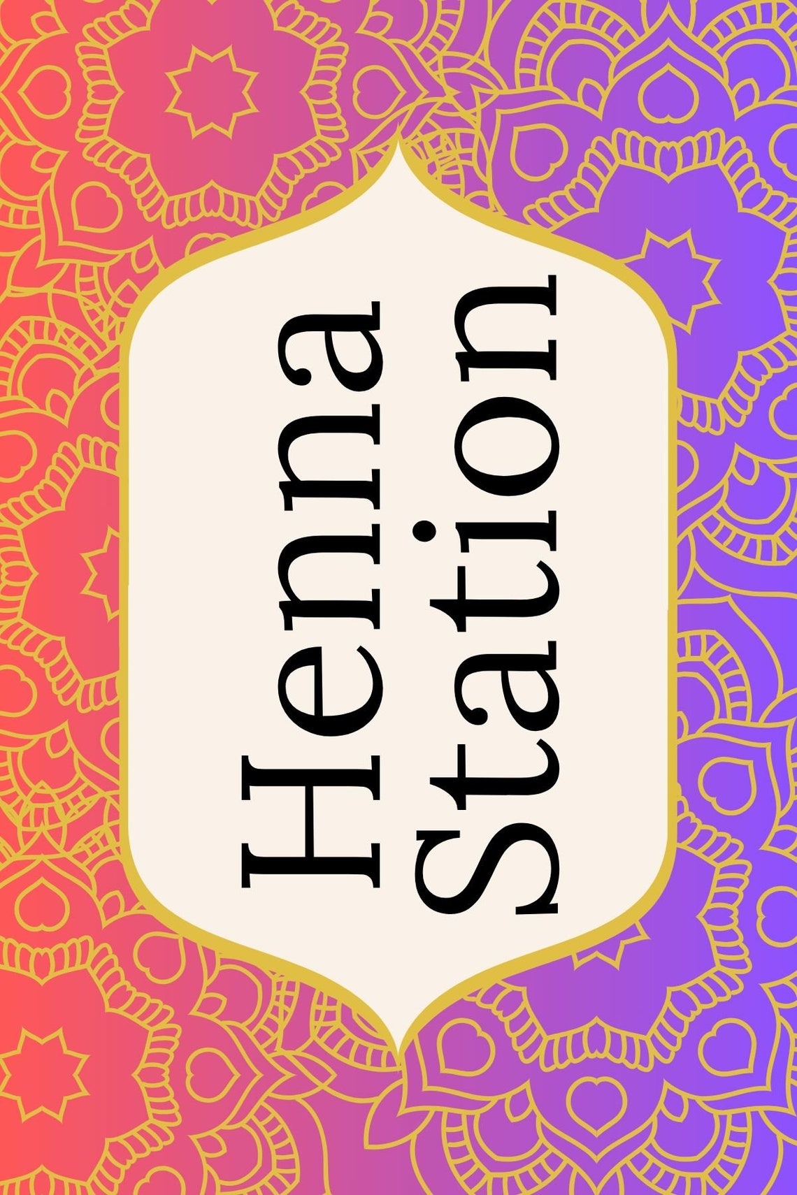 Henna Party Signs - Etsy