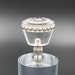 Custom Lamp Finial With Round Lucite and Silver Studs on Top and Sides ...