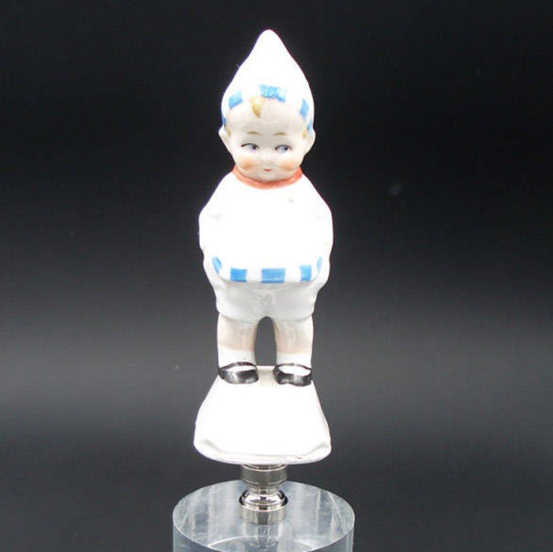 Custom Made Lamp Finial Featuring a Charming Hand Painted | Etsy