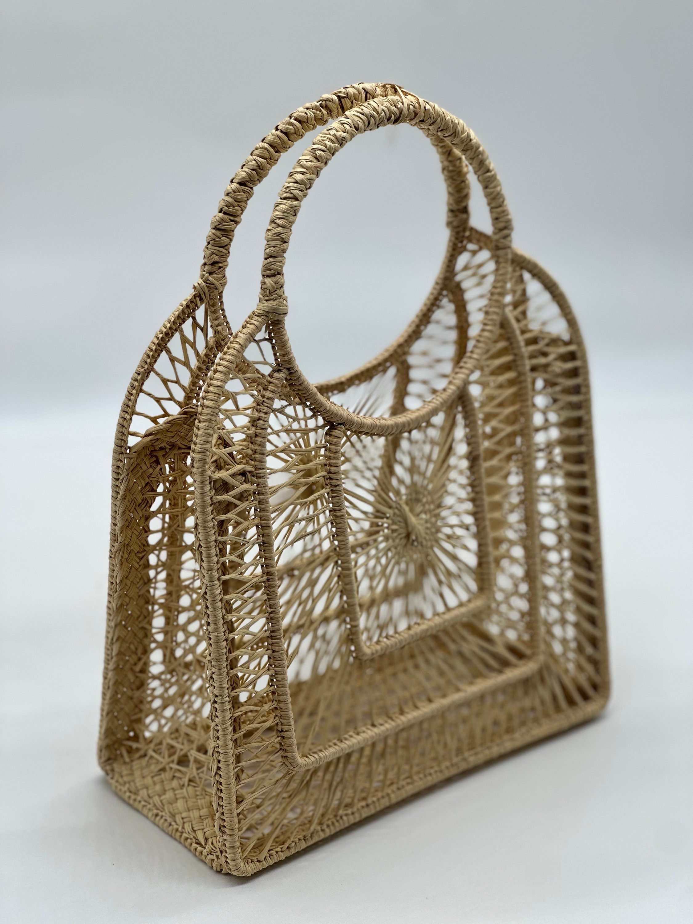 Woven Handmade Iraca Palm Bag, Eco-friendly Wraist Bags - Etsy