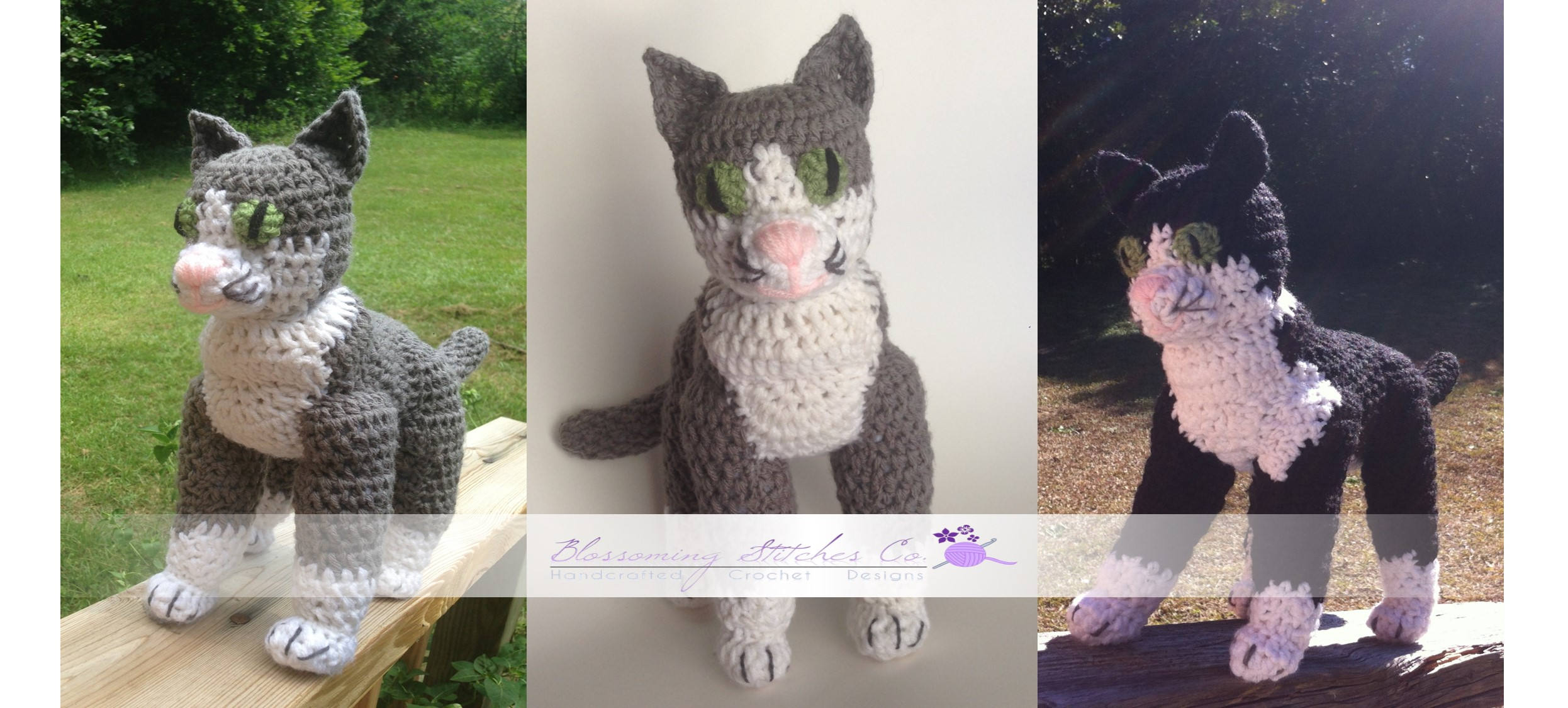 Realistic Crochet Cat Pattern PDF Download, Crochet Cat Pattern ...
