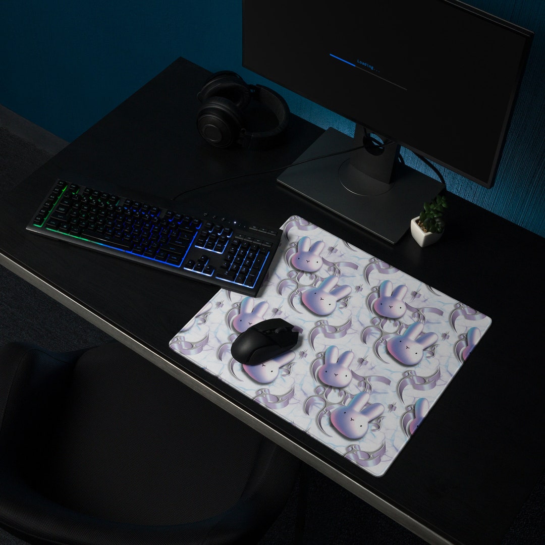 Cyber Bunny Gaming Mouse Pad - Etsy