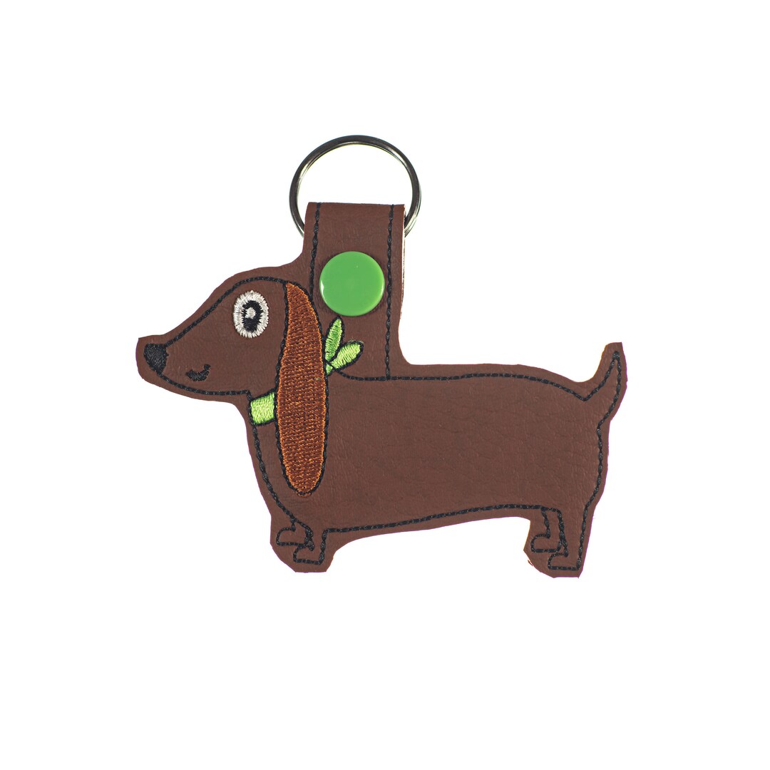 Dachshund Key Fob / Doxie Key Ring - Etsy