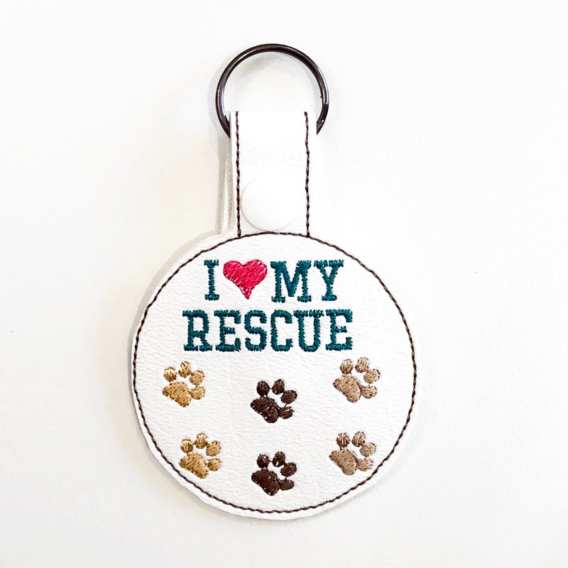 I Love My Rescue Dog - Etsy