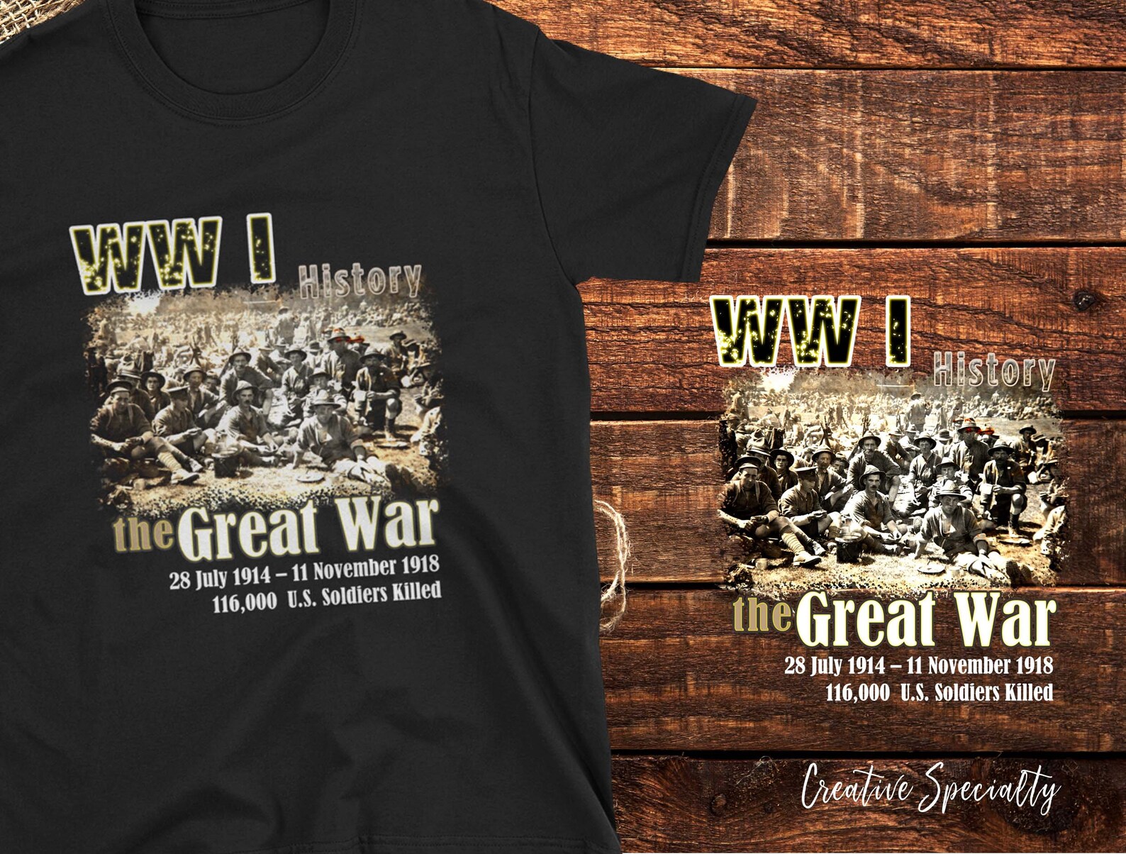 History T Shirt, 1920 History, World War One, WW1, the Roaring Twenties ...