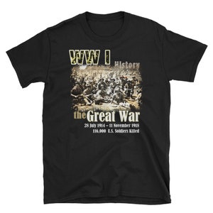 History T Shirt, 1920 History, World War One, WW1, the Roaring Twenties ...