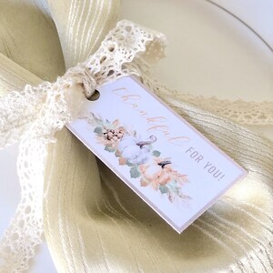 Fall Gift Tags // Printable Fall Decorations // Fall Party Favor Tags ...