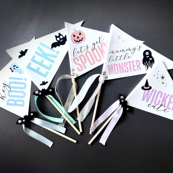 Halloween Pennants - Etsy