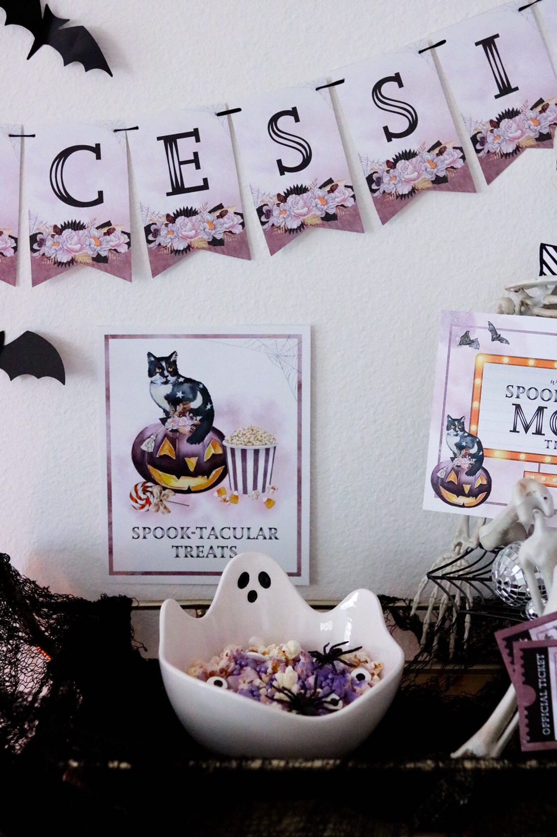 Halloween Dessert Table Sign / Food Sign / Halloween Movie - Etsy