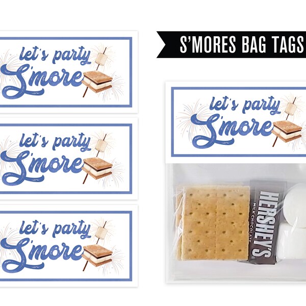 Smores Treat Bag - Etsy