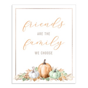 Fall Sign / Friendsgiving Decorations / Printable Thanksgiving Sign ...