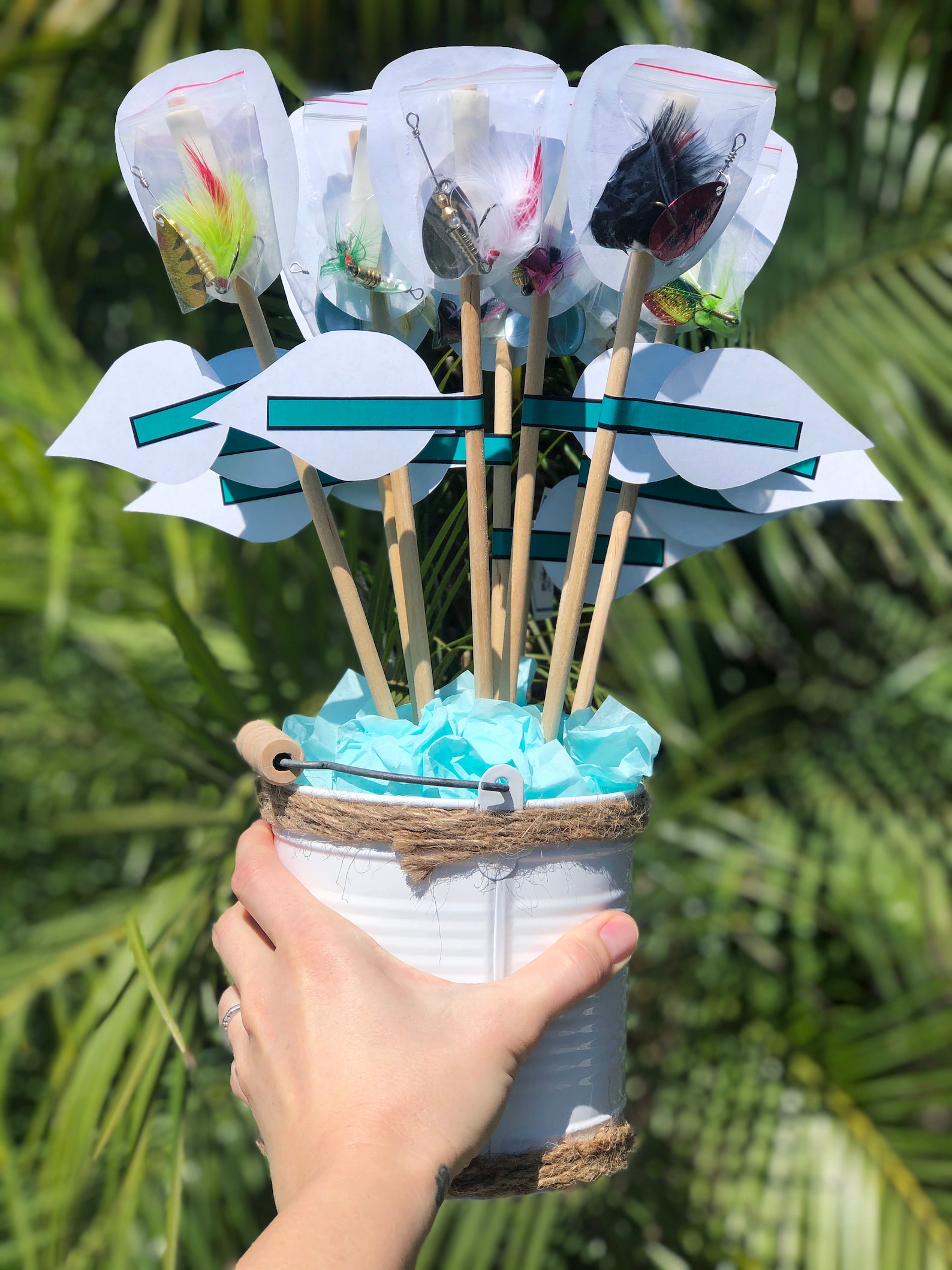 DIY Fishing Bouquet for Him / Gift for Him / Bouquet for Him / - Etsy