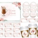 Valentine's Day Hot Cocoa Bar Kit / Printable Hot Chocolate Bar Set ...