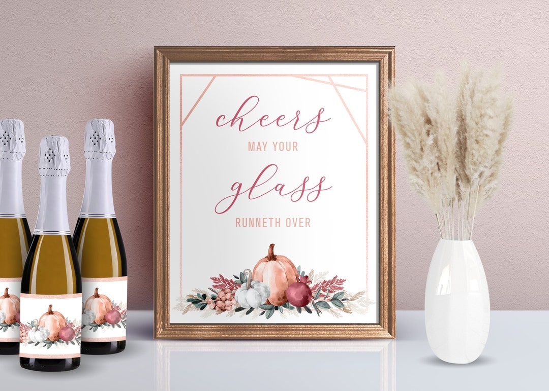 Fall Bar Sign / Thanksgiving Decor / Friendsgiving Decorations - Etsy