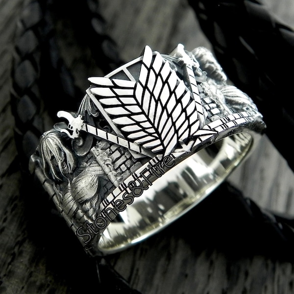 Attack on Titan Jewelry - Etsy