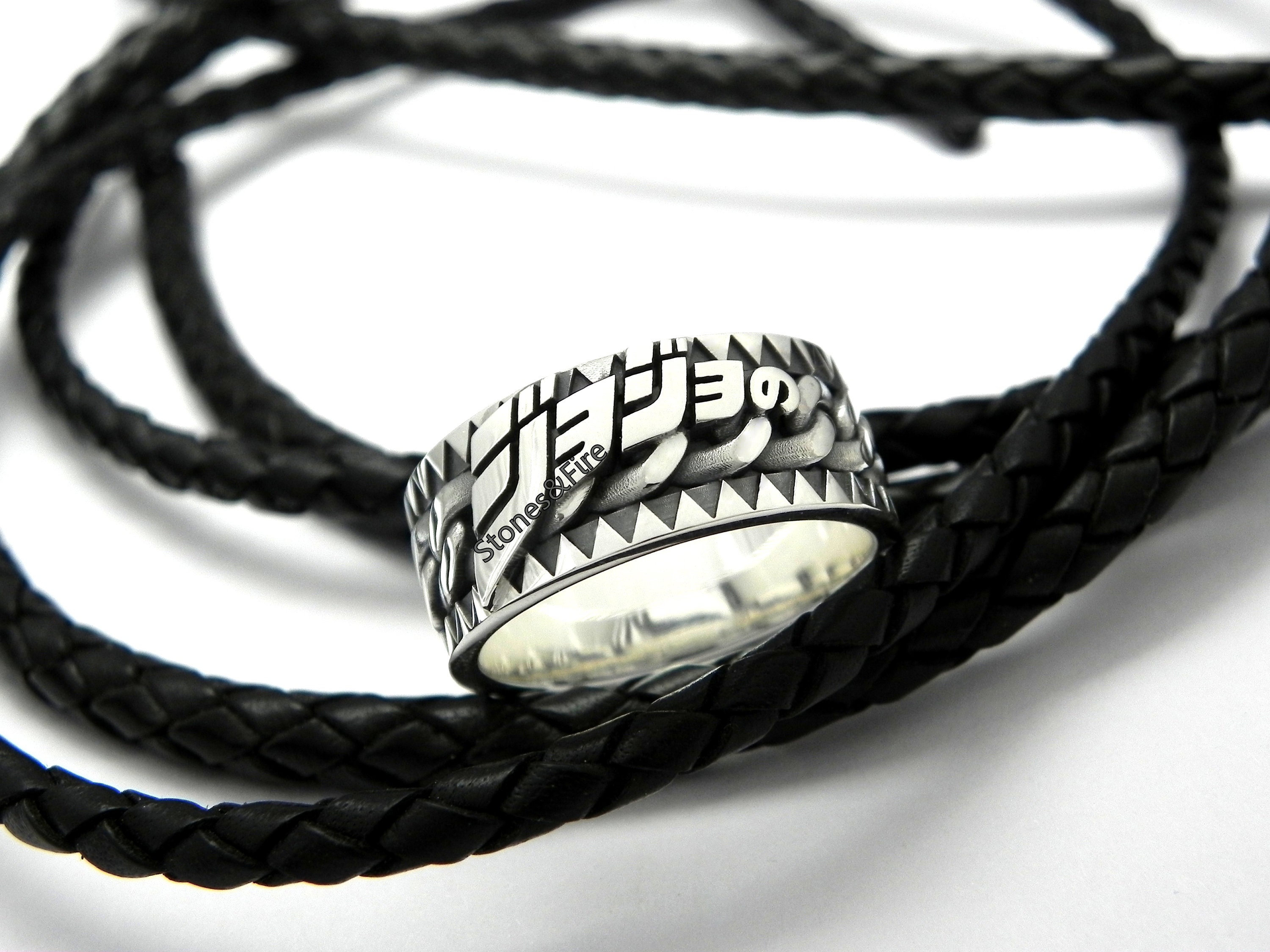 JoJo Adventure Wide Ring cosplay anime manga gift nerdy | Etsy