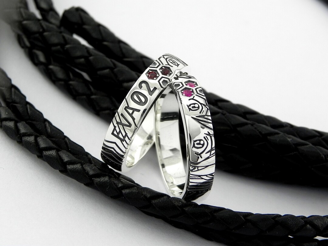 EVA Unit 02 Mecha Ring Cosplay Gift-handcrafted - Etsy