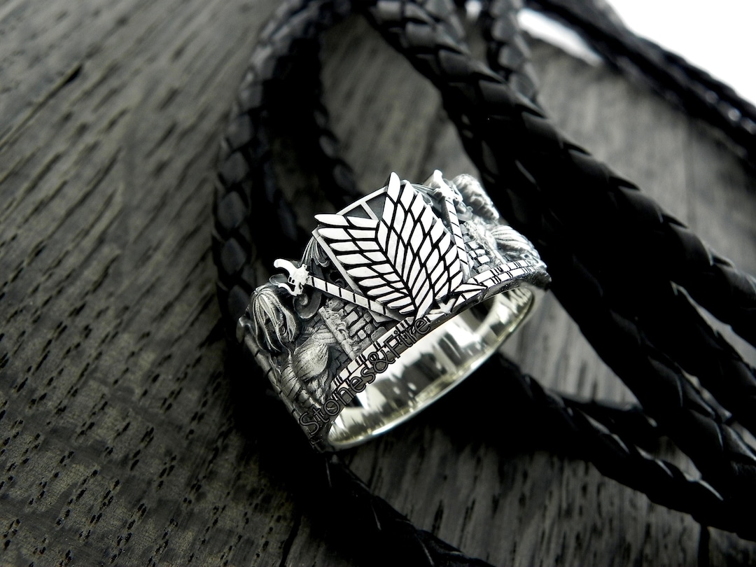 Titans Attack Ring-shingeki Kyojin Cosplay Stuff-handcrafted - Etsy