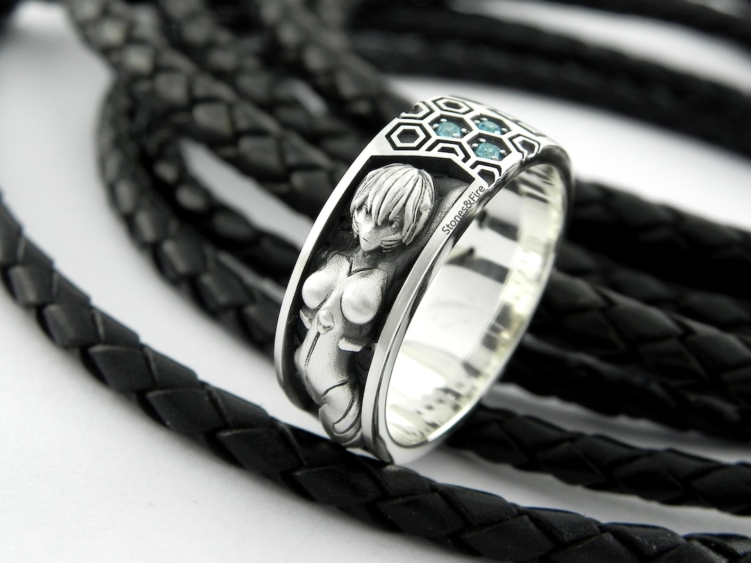 EVA 00 Rei Ring Mecha Cosplay Custom-made Fanart Accessory - Etsy
