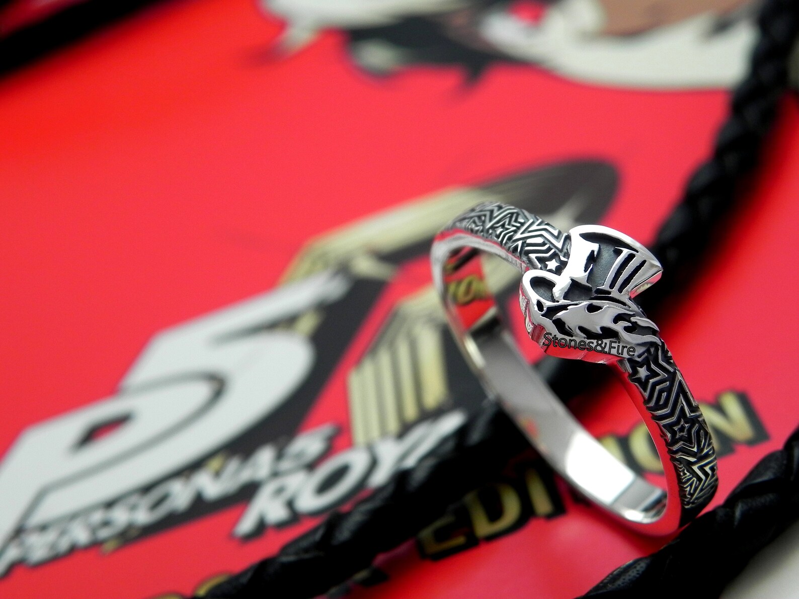 Persona 5 Tiny Ring-smt Videogame Phantom Thieves-gift Stuff | Etsy