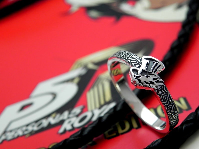 Persona 5 Tiny Ring-smt Videogame Phantom Thieves-gift Stuff | Etsy