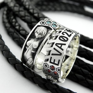 EVA 00 Rei Ring Mecha Cosplay Custom-made Fanart Accessory - Etsy