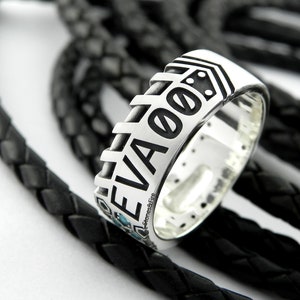 EVA 00 Rei Ring Mecha Cosplay Custom-made Fanart Accessory - Etsy