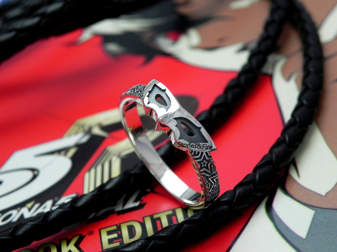 Persona 5 SMT Tiny Ring-gift for Gamer Cosplay-phantom Thieves ...