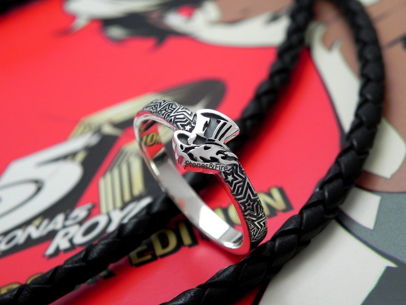 Persona 5 Tiny Ring-smt Videogame Phantom Thieves-gift Stuff | Etsy