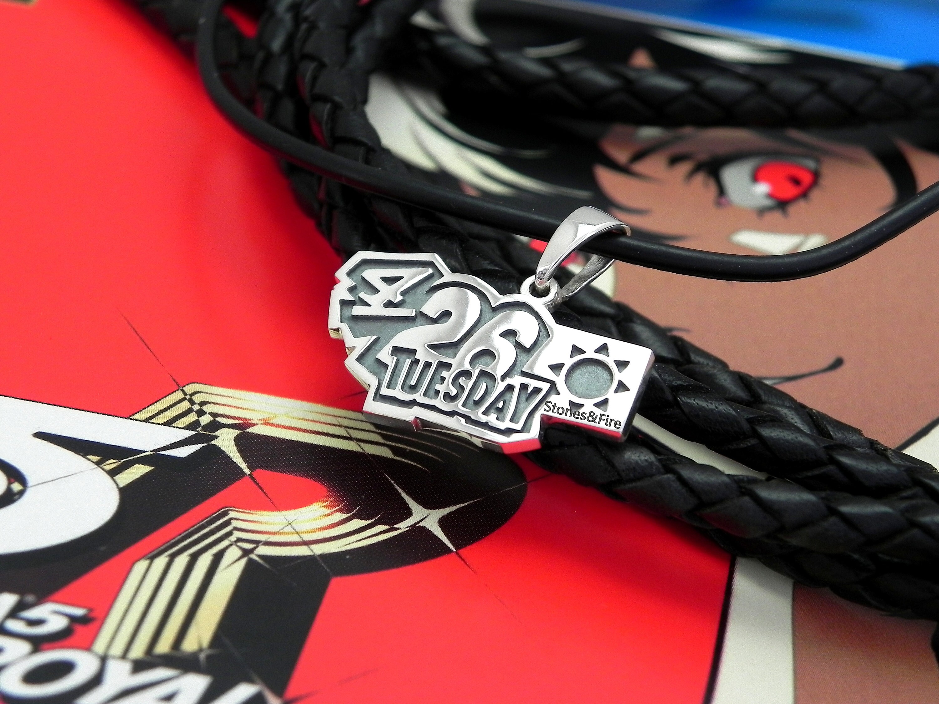 Persona 5 Personal Date Pendant-to Order-gift Stuff for Gamer - Etsy
