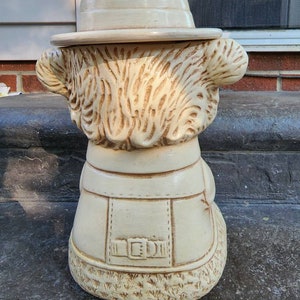 Vintage 1960's Bear Ranger Cookie Jar Twin Winton California - Etsy