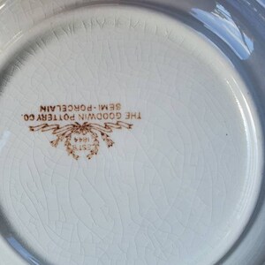 Antique Goodwin Pottery Co. Set of 4 Bowls - Etsy