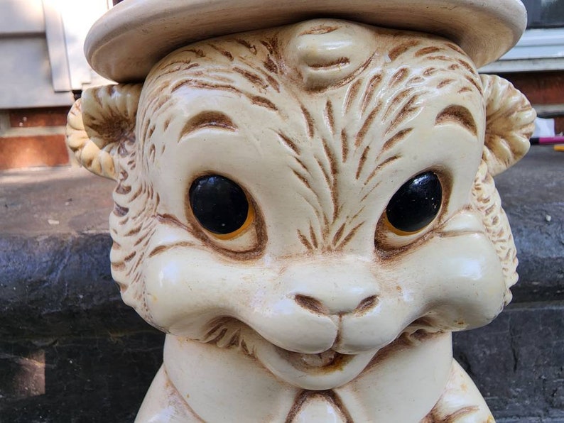 Vintage 1960's Bear Ranger Cookie Jar Twin Winton California - Etsy