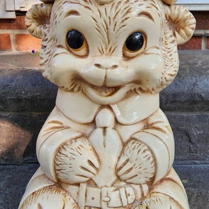 Vintage 1960's Bear Ranger Cookie Jar Twin Winton California - Etsy