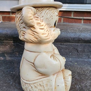 Vintage 1960's Bear Ranger Cookie Jar Twin Winton California - Etsy