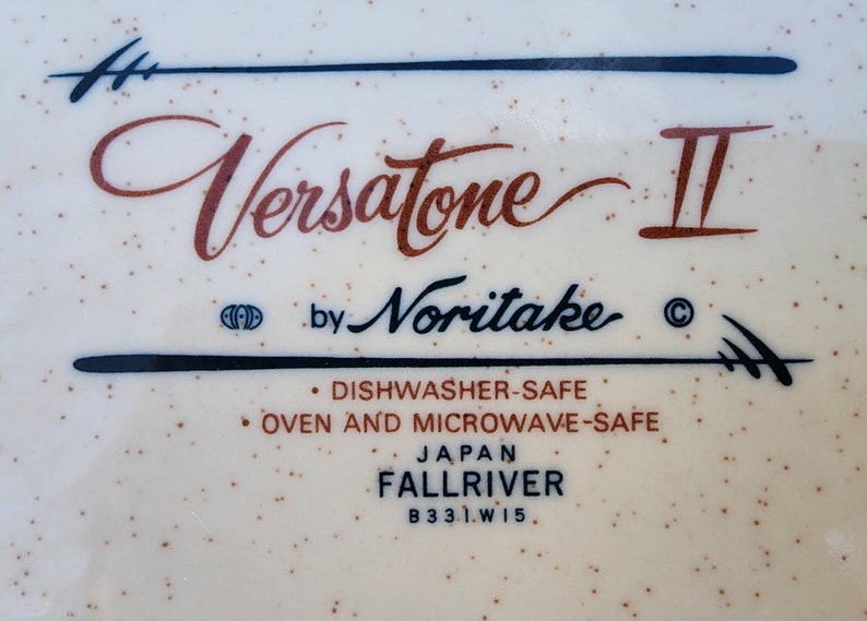 4 Vintage Versatone Noritake Fallriver Dinner Plates. Japan - Etsy